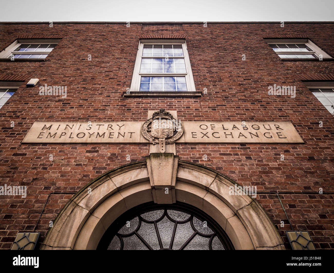 Employment exchange entrance hi-res stock photography and images - Alamy