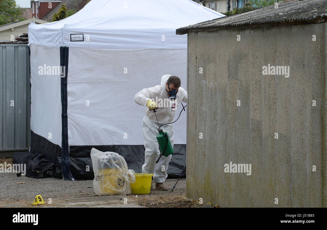 Garage scene between goddard road hi-res stock photography and images ...