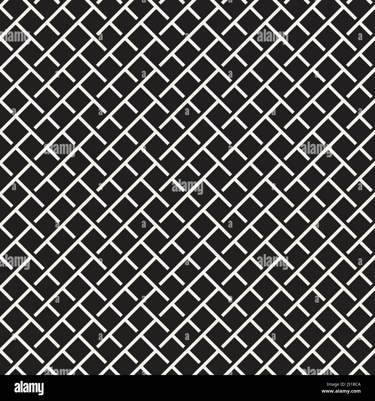 Seamless woven stripes lattice pattern. Modern stylish texture ...