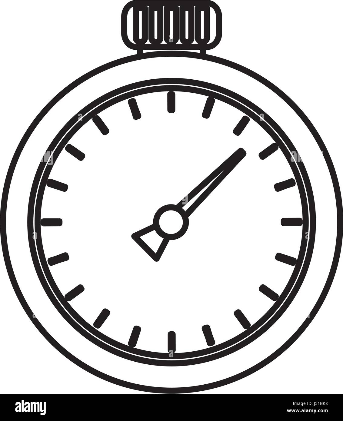 chronometer device isolated icon Stock Vector Image & Art - Alamy