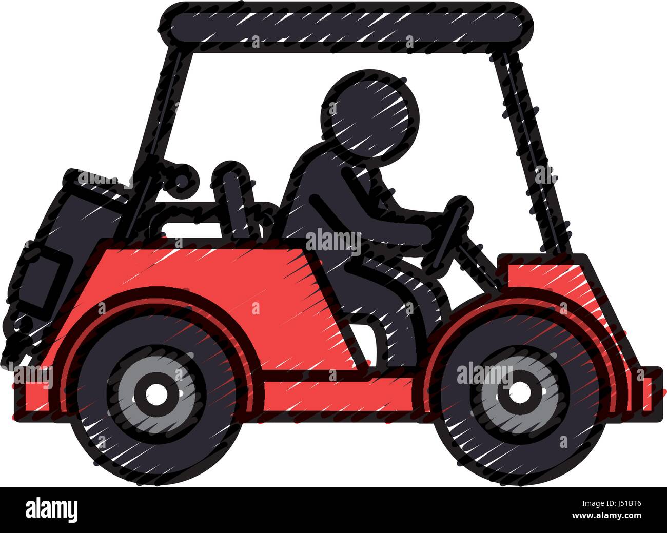Golf driver cap Stock Vector Images - Alamy
