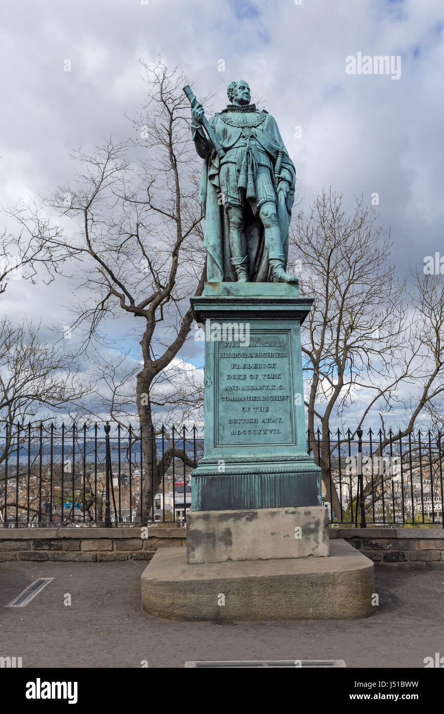Statue of Field Marshall Frederick, Duke of York, Commander in Chief of ...