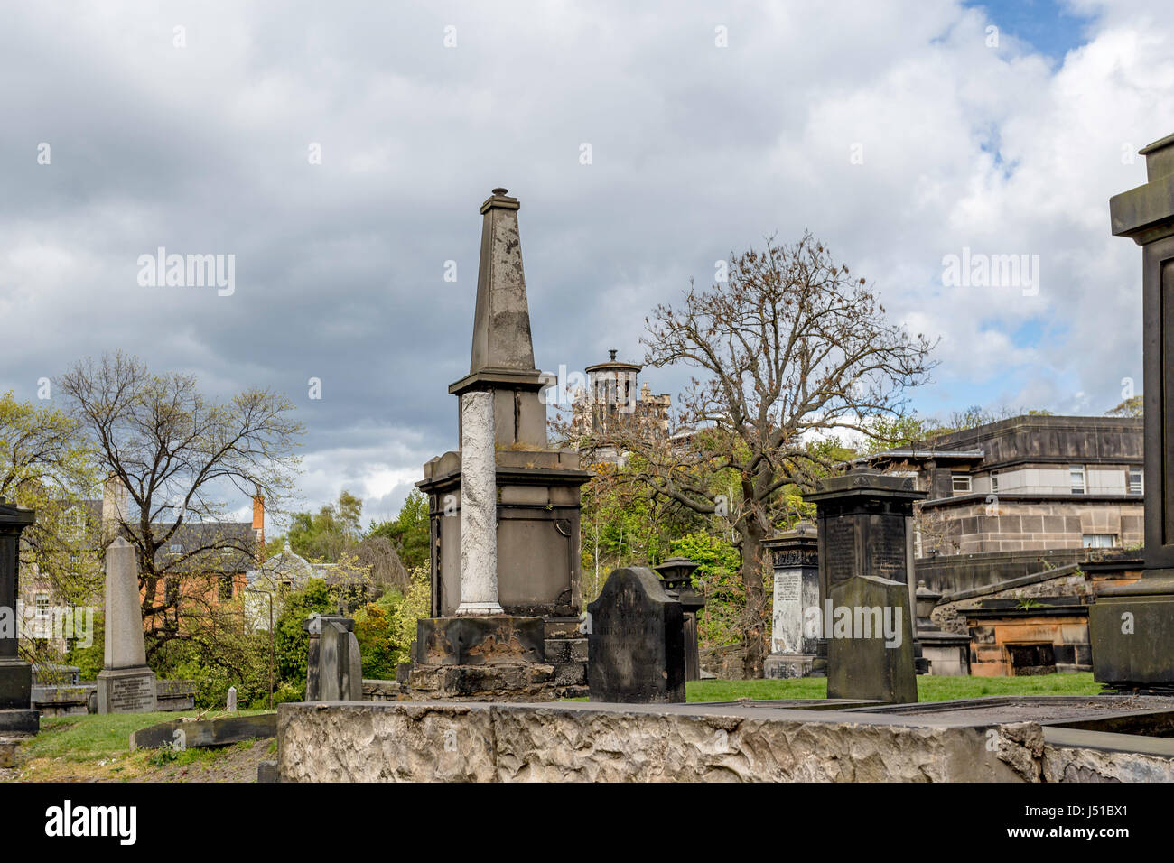 Old calton burial ground hi-res stock photography and images - Alamy
