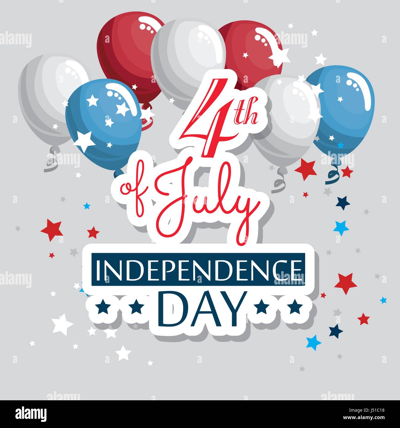 4th of july design Stock Vector Image & Art - Alamy