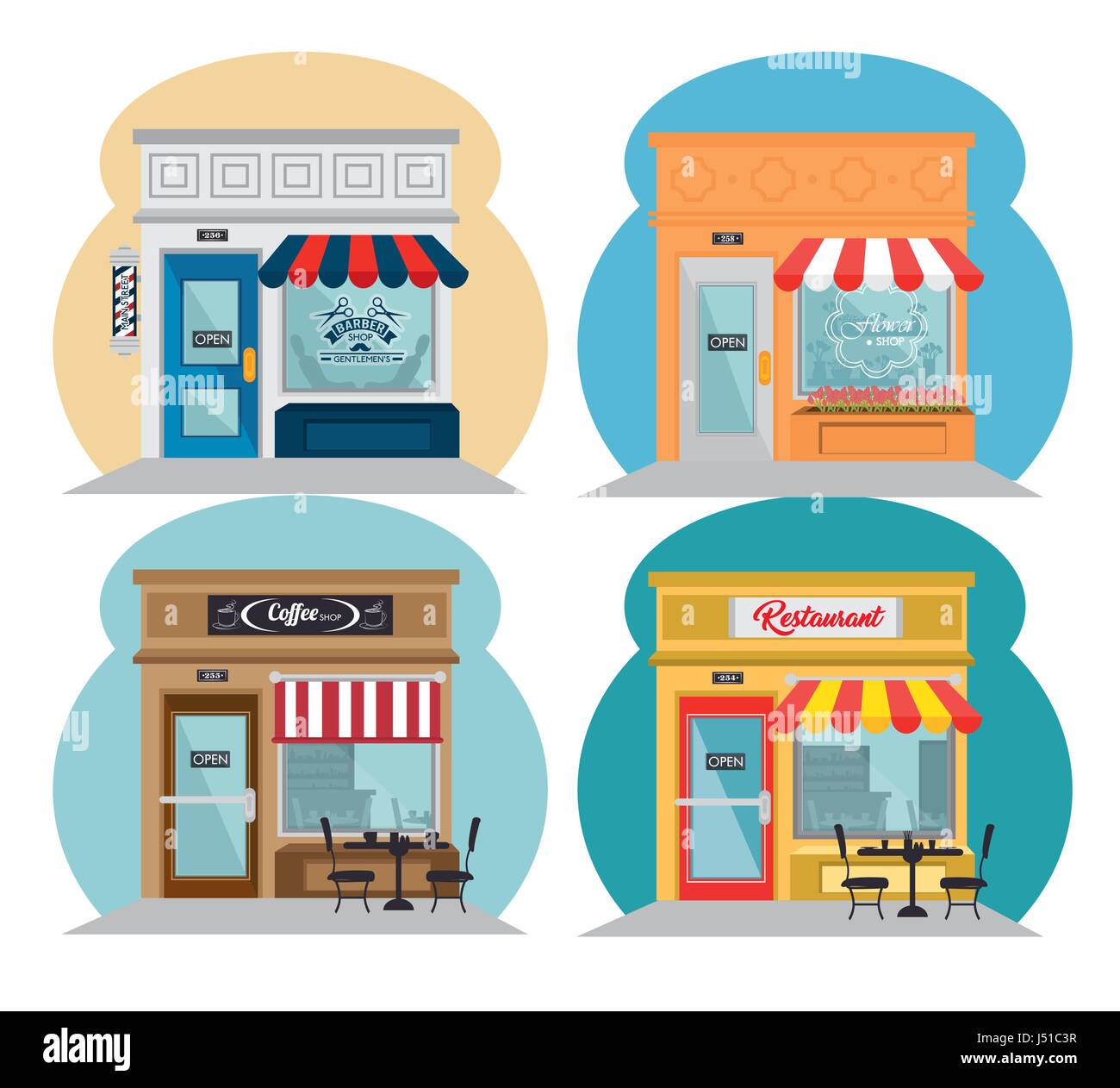 Shopping stores design Stock Vector Image & Art - Alamy