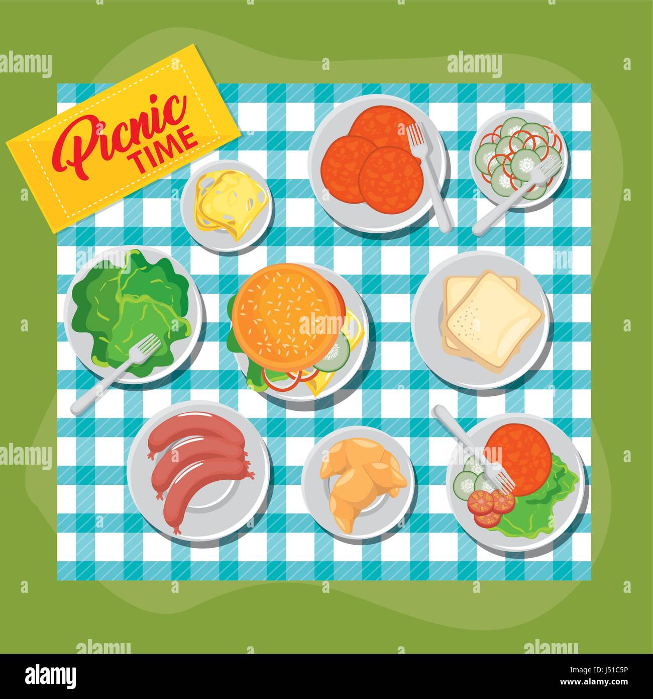 Picnic cheese fruit wine Stock Vector Images - Alamy