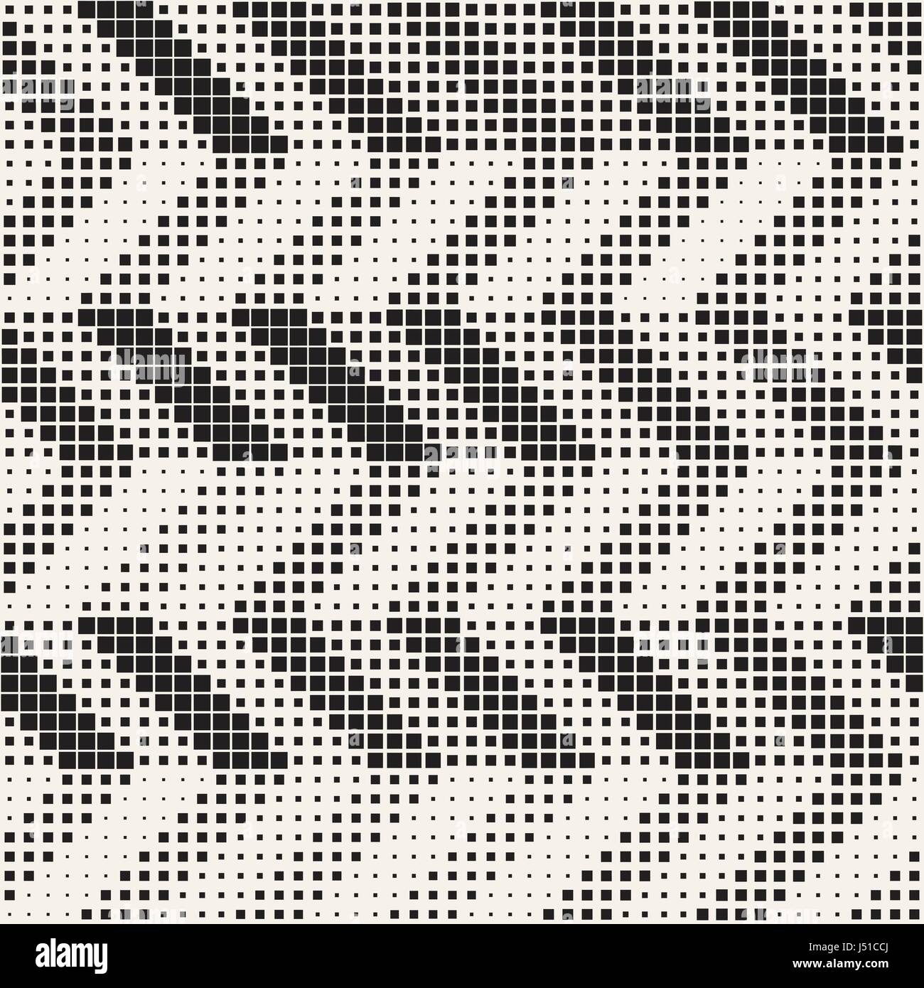 Seamless Irregular Geometric Pattern. Abstract Black and White Modern ...