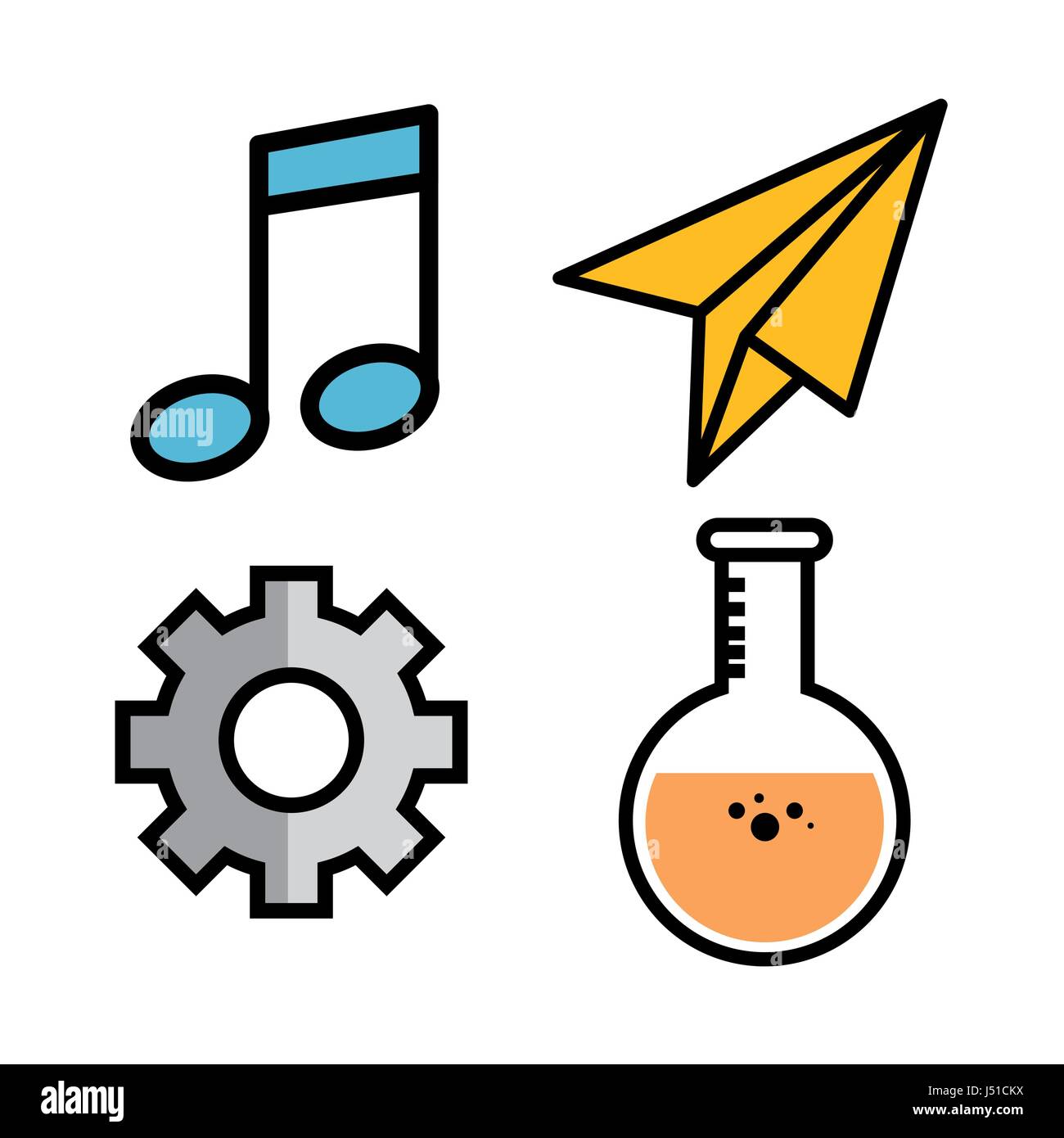 Colorful objects design Stock Vector Image & Art - Alamy