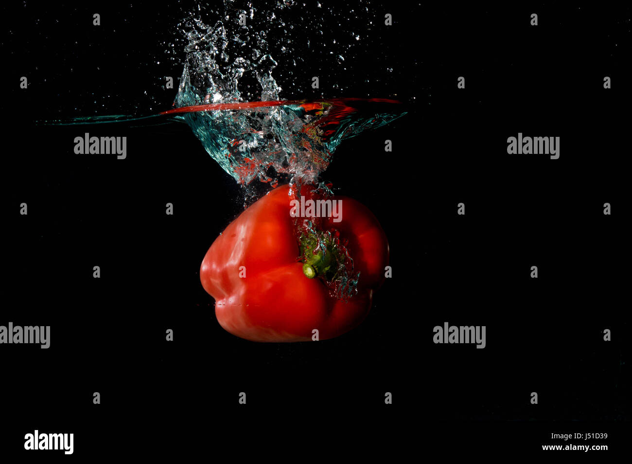 Sweet pepper drops grow hi-res stock photography and images - Alamy