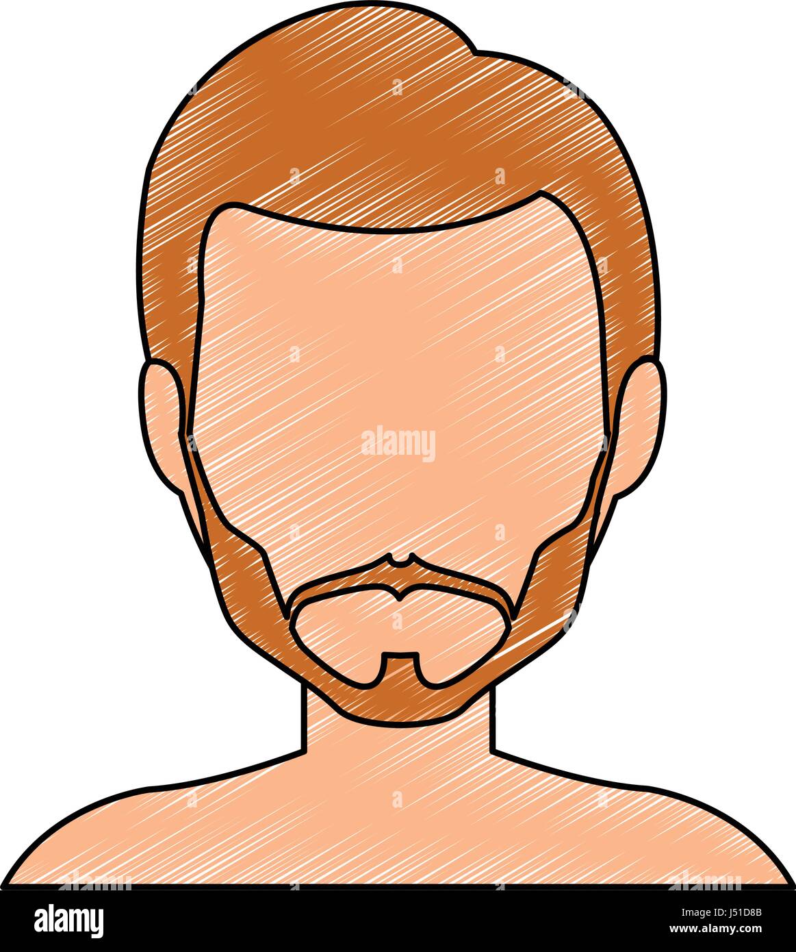 Young Man Profile Stock Vector Image And Art Alamy