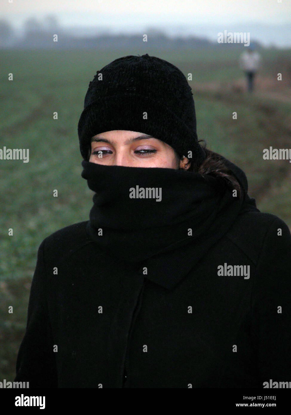 Deep black cap hi-res stock photography and images - Alamy