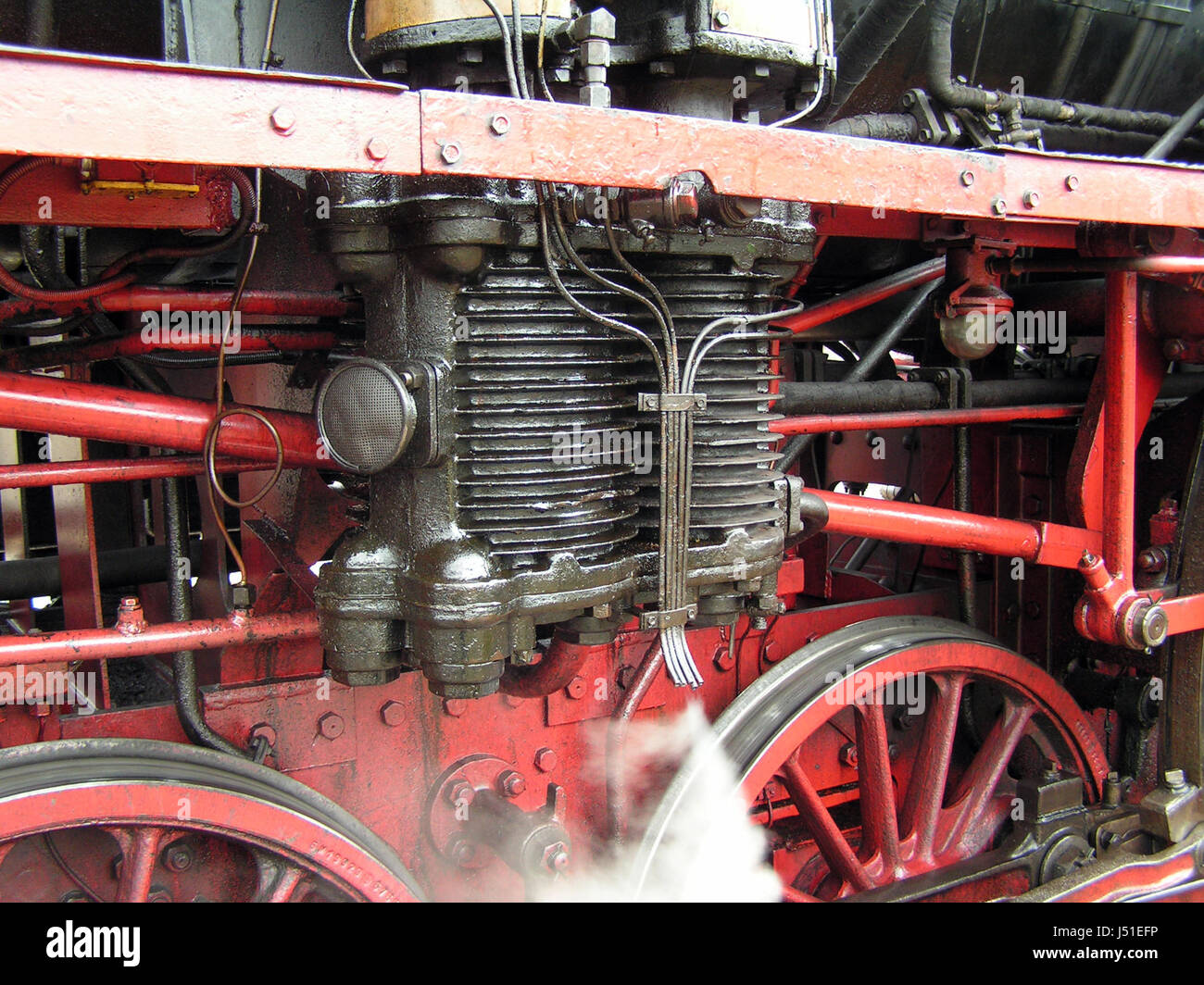 engine,drive,motor,rail,steam locomotive,wheels,br 52 Stock Photo - Alamy