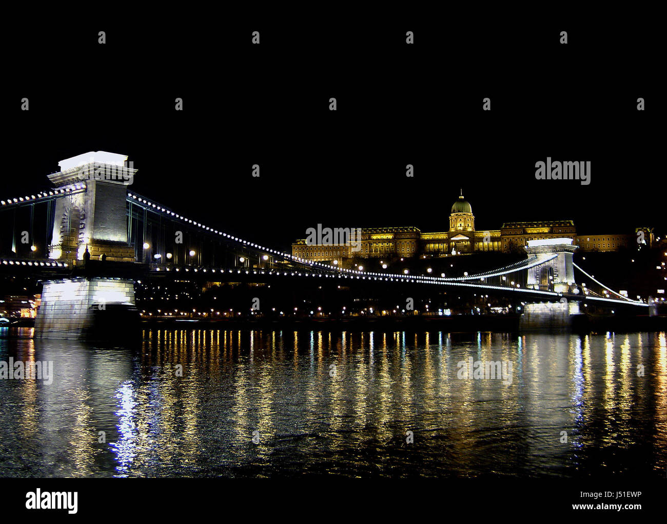holiday vacation holidays vacations bridge night nighttime lighted ...