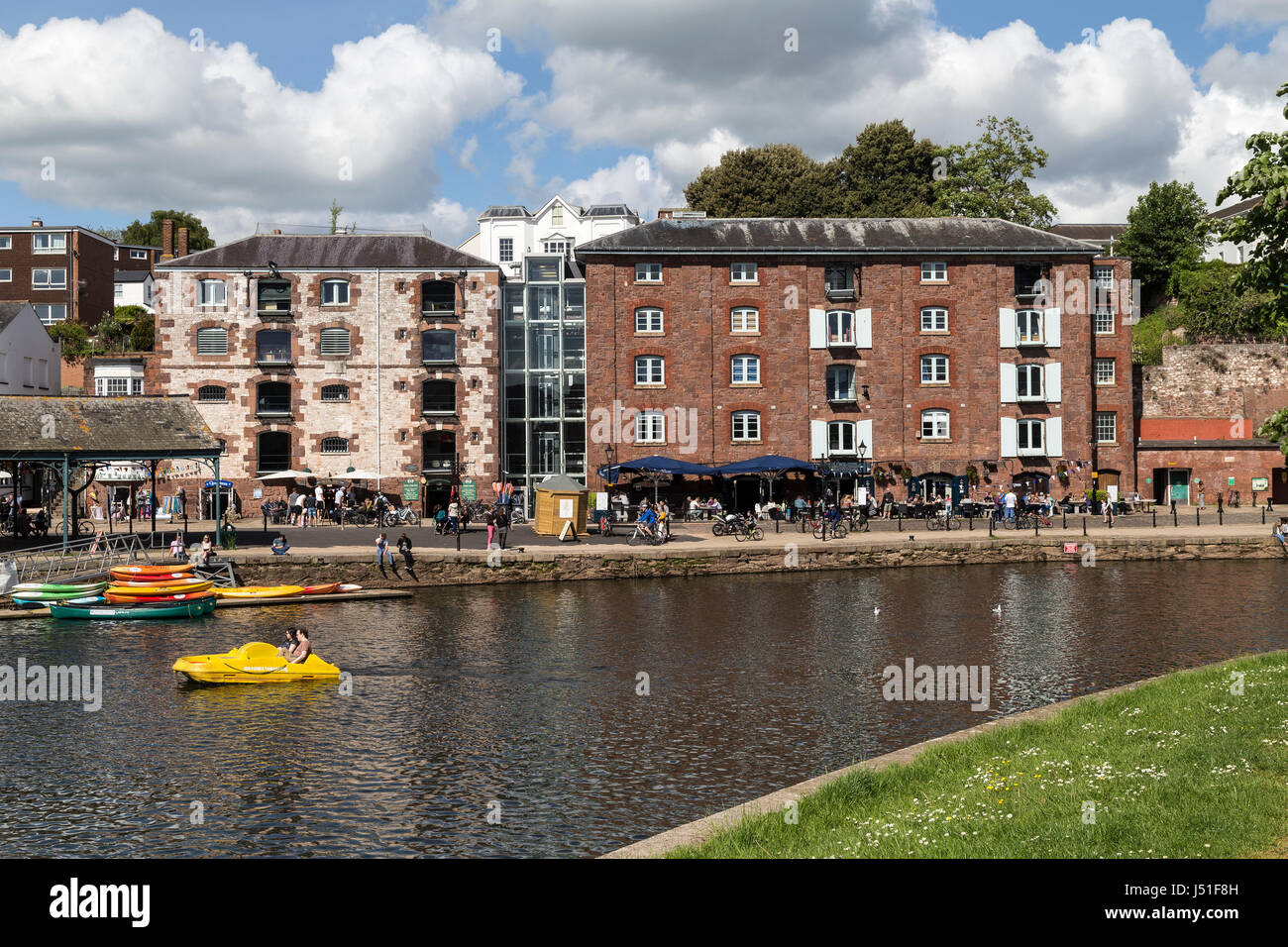 Exeter's Historic Quayside is one of the most attractive areas of the ...