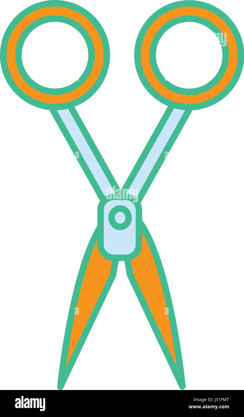 medical scissors tool surgery accessory Stock Vector Image & Art - Alamy
