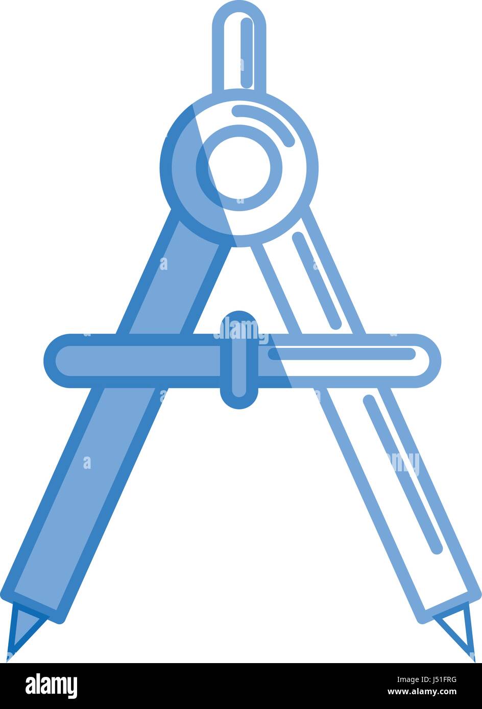 compass study tool to do circles Stock Vector Image & Art - Alamy