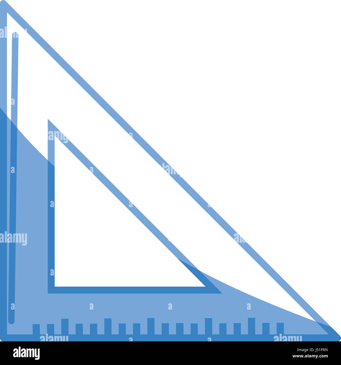 Triangle ruler Stock Vector Images - Alamy