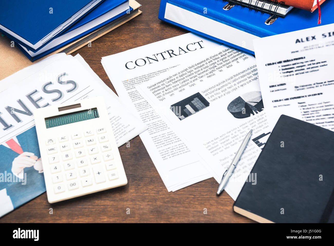 law concept. different objects of lawyer Stock Photo - Alamy