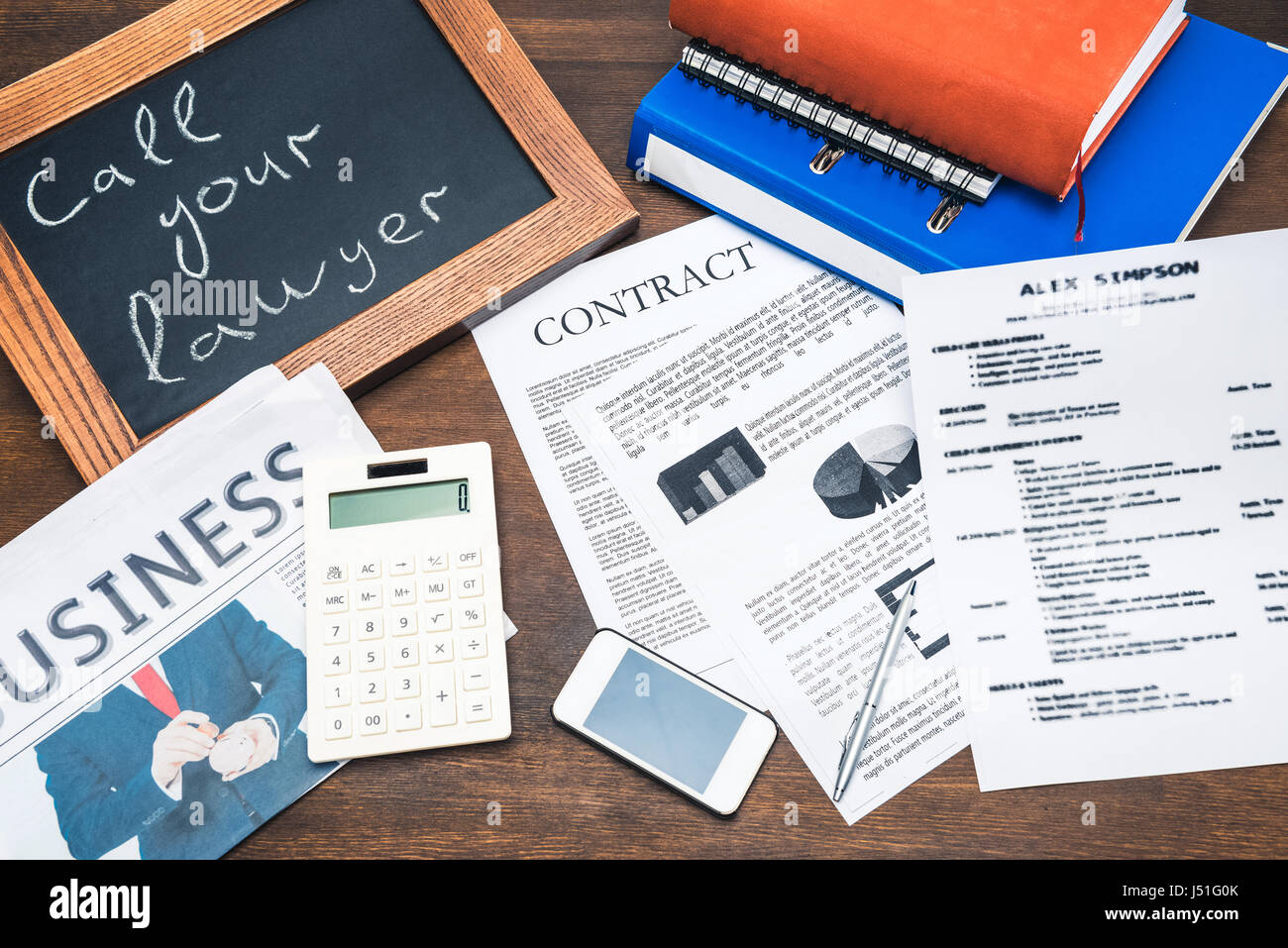 Lawyer judge working documents table hi-res stock photography and ...