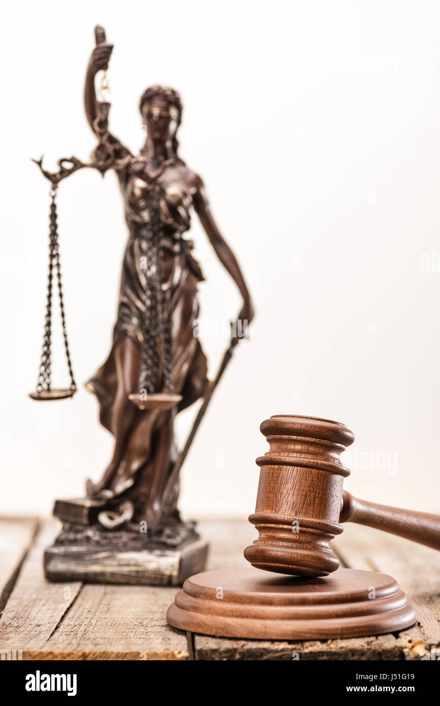 law concept. different objects of lawyer Stock Photo - Alamy