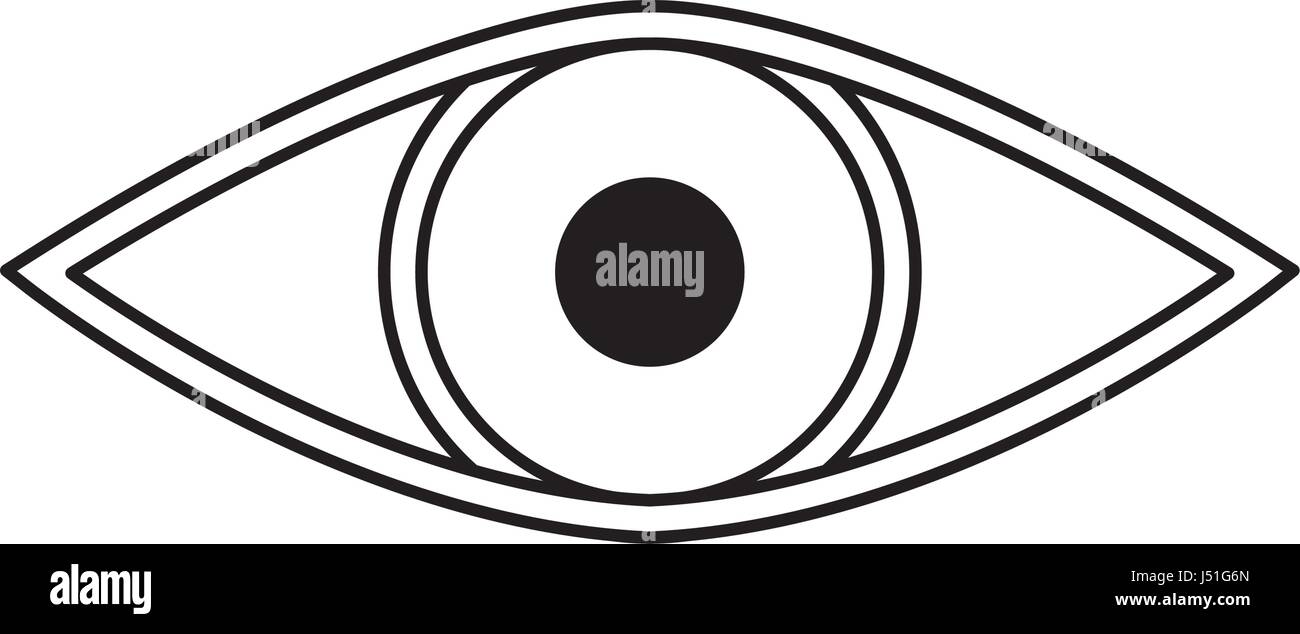 Virtual reality eye icon Stock Vector Images - Alamy