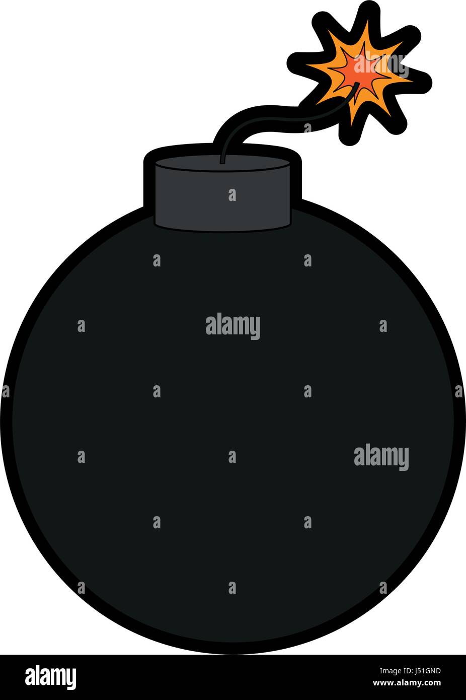 bomb weapon icon image Stock Vector Image & Art - Alamy