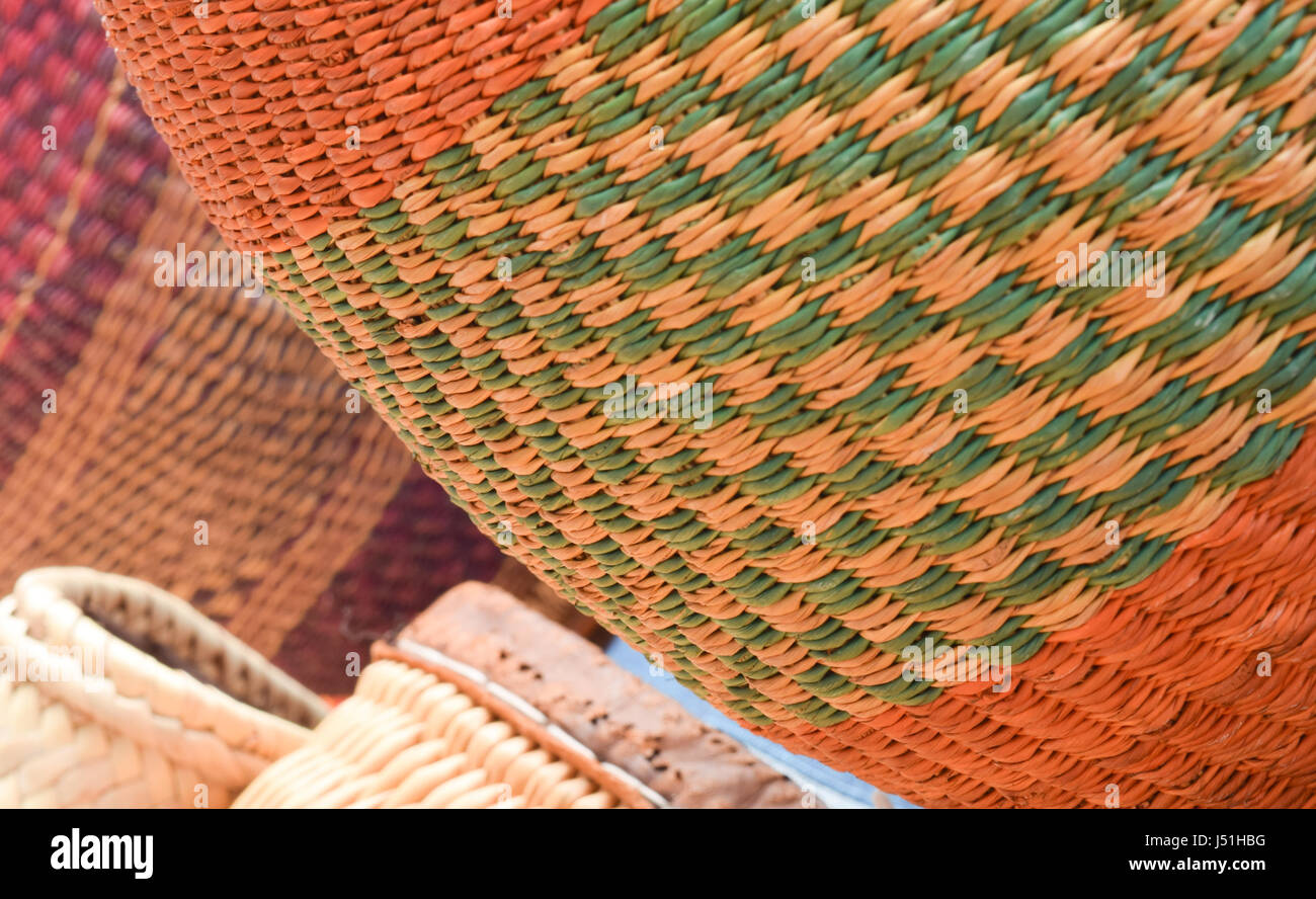 Rattan basket pattern hi-res stock photography and images - Alamy