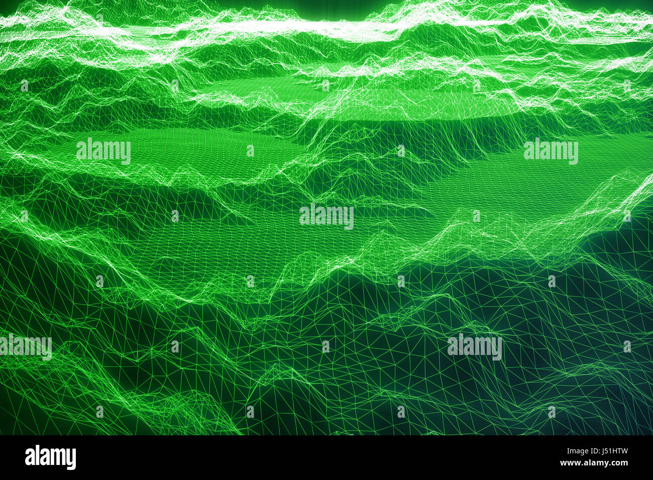 3D illustration internet connection, abstract sence of science and ...