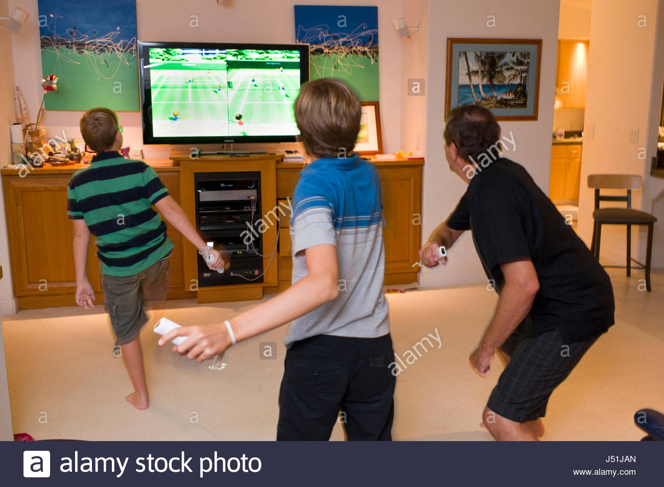 Wii Tennis High Resolution Stock Photography and Images - Alamy