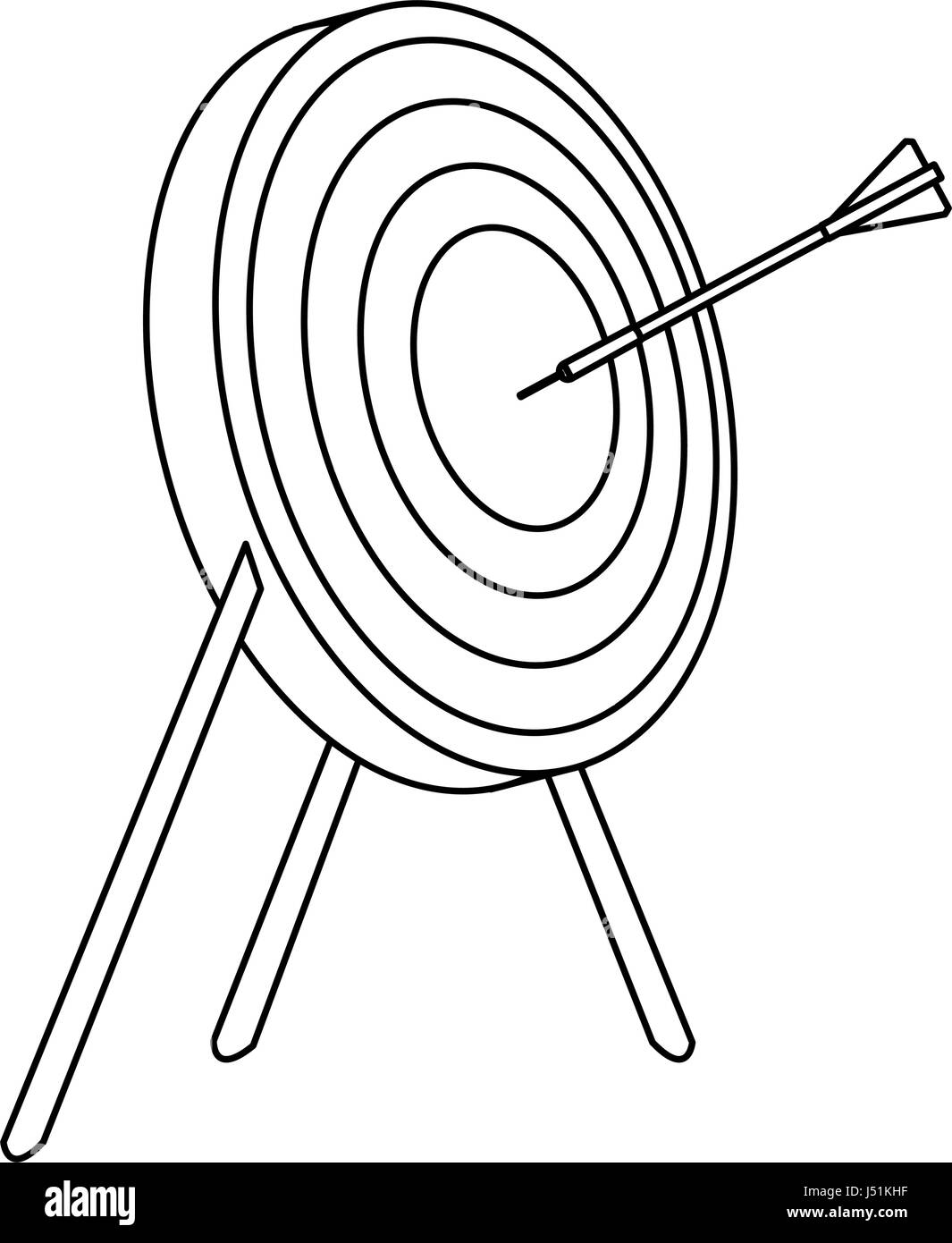 bullseye or target icon image Stock Vector Image & Art - Alamy