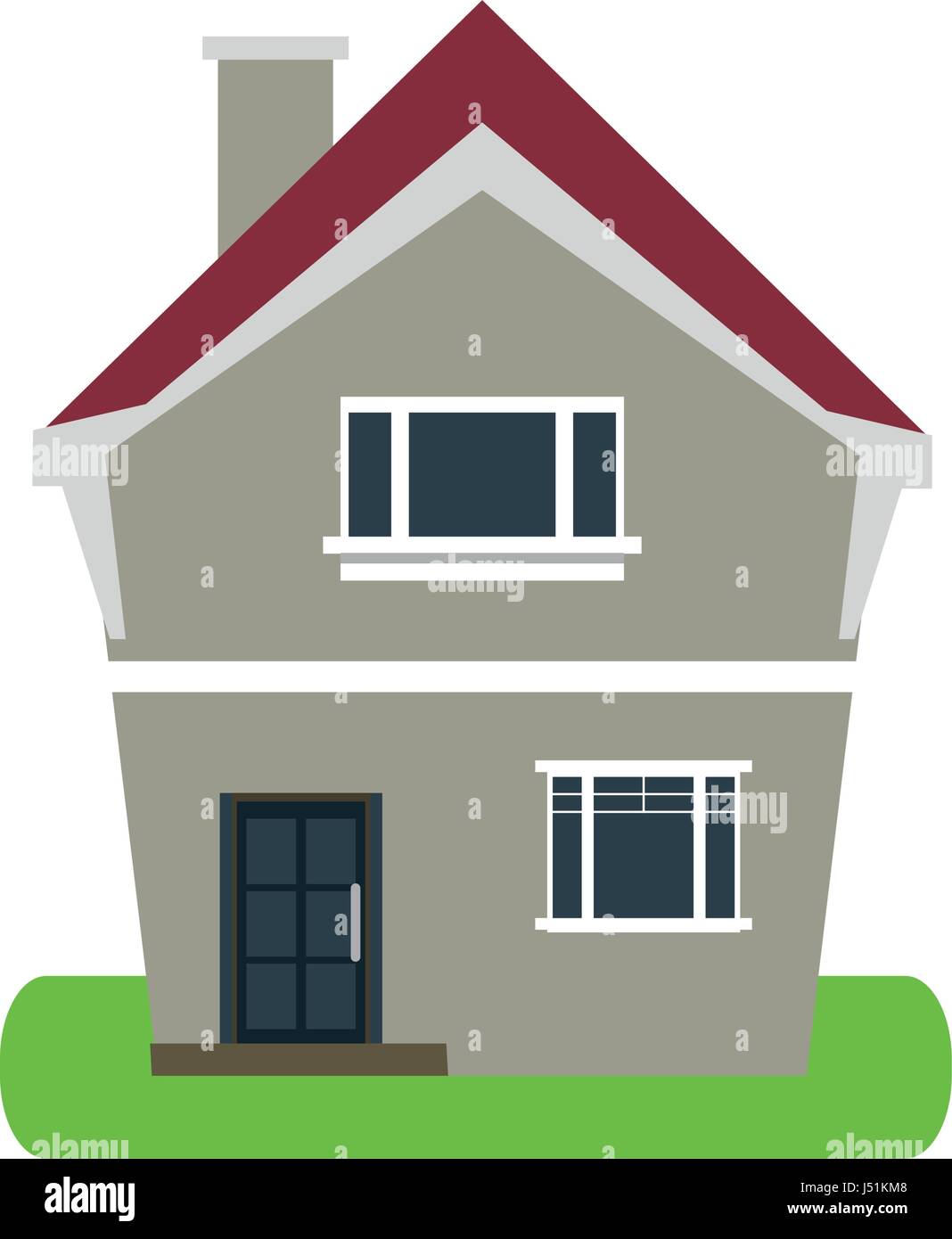 pretty family house icon image Stock Vector Image & Art - Alamy