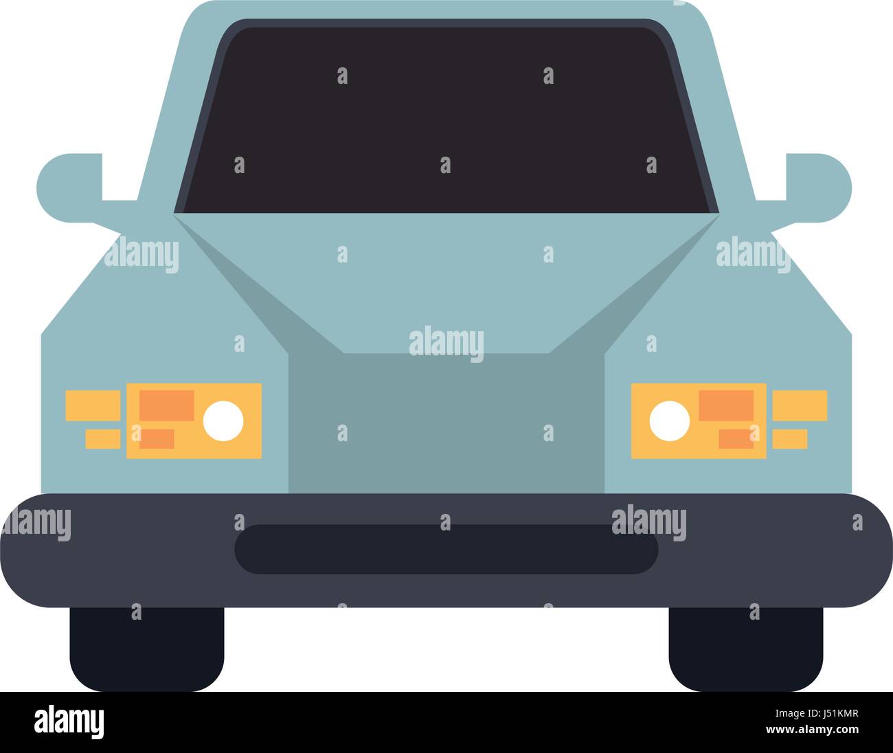 car frontview icon image Stock Vector Image & Art - Alamy