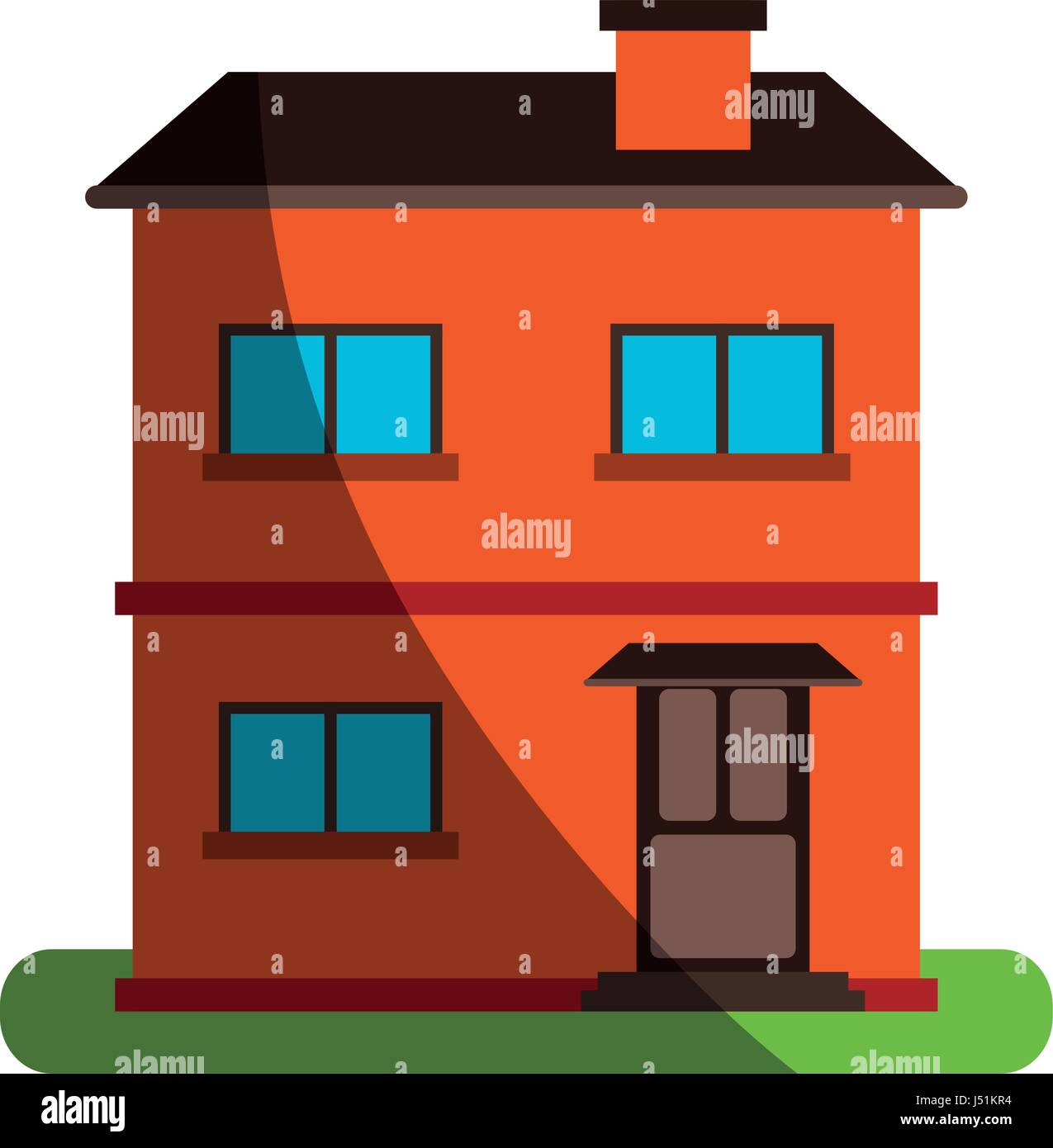 pretty family house icon image Stock Vector Image & Art - Alamy