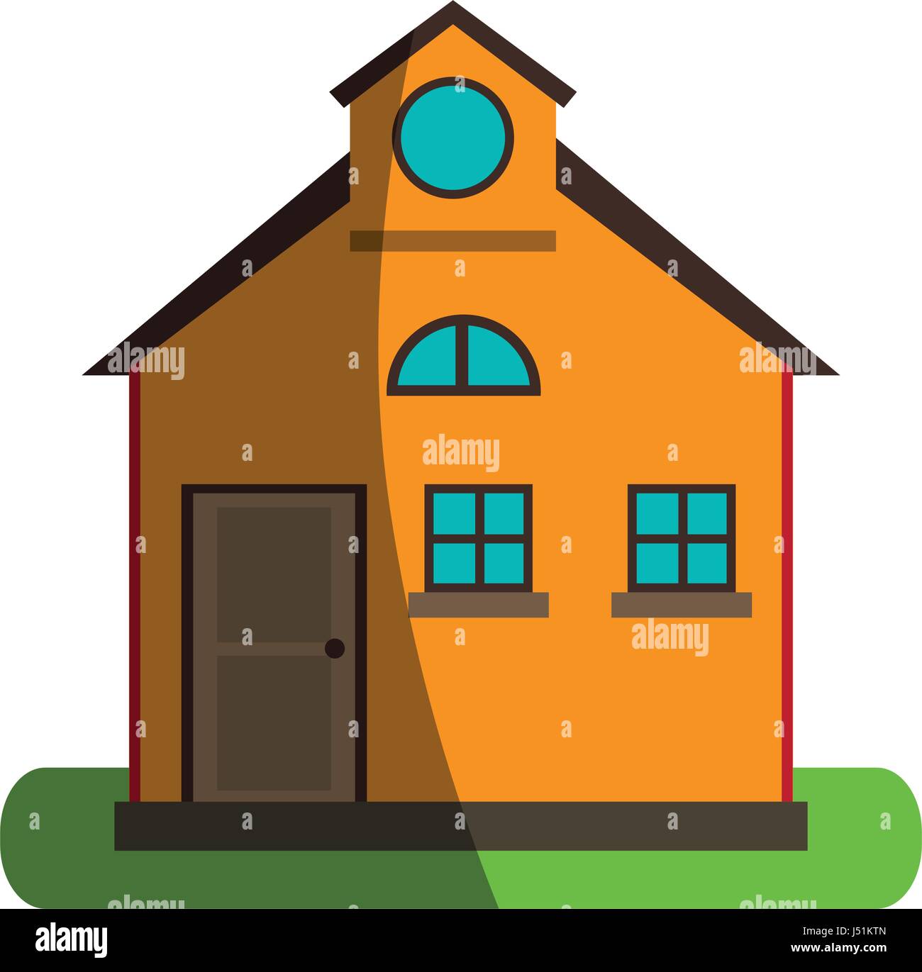 pretty family house icon image Stock Vector Image & Art - Alamy
