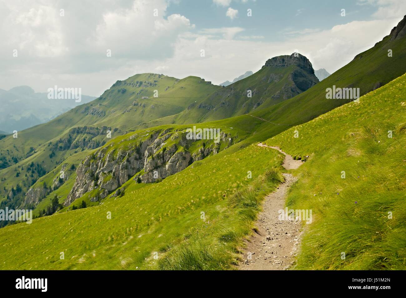 Alpine Summer Landscape Stock Photo - Alamy