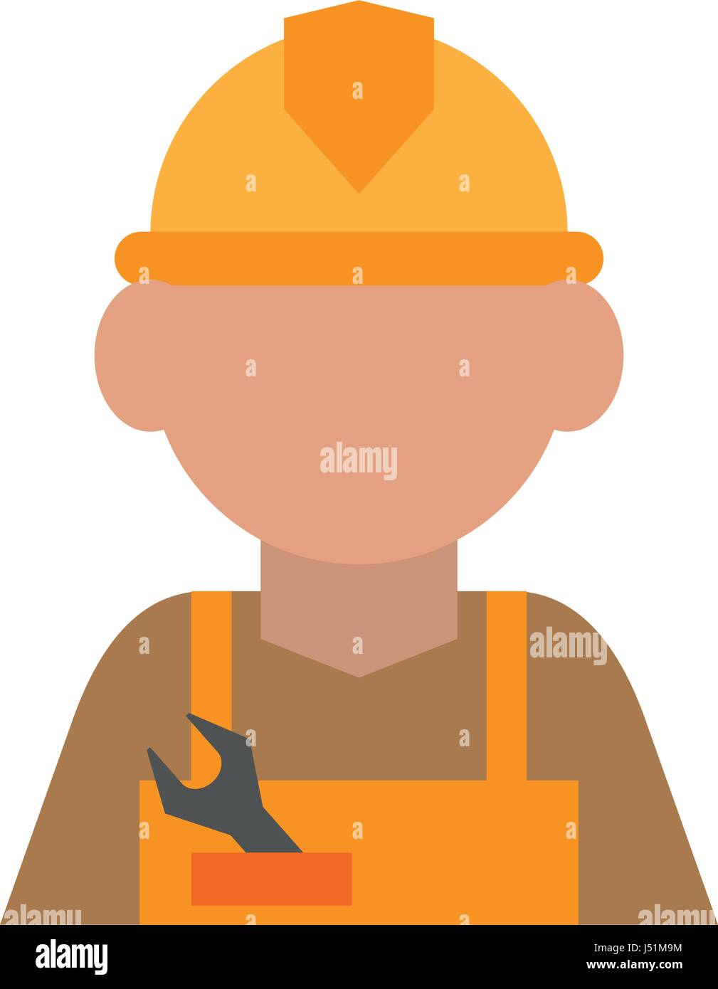 construction worker builder contractor icon image Stock Vector Image ...