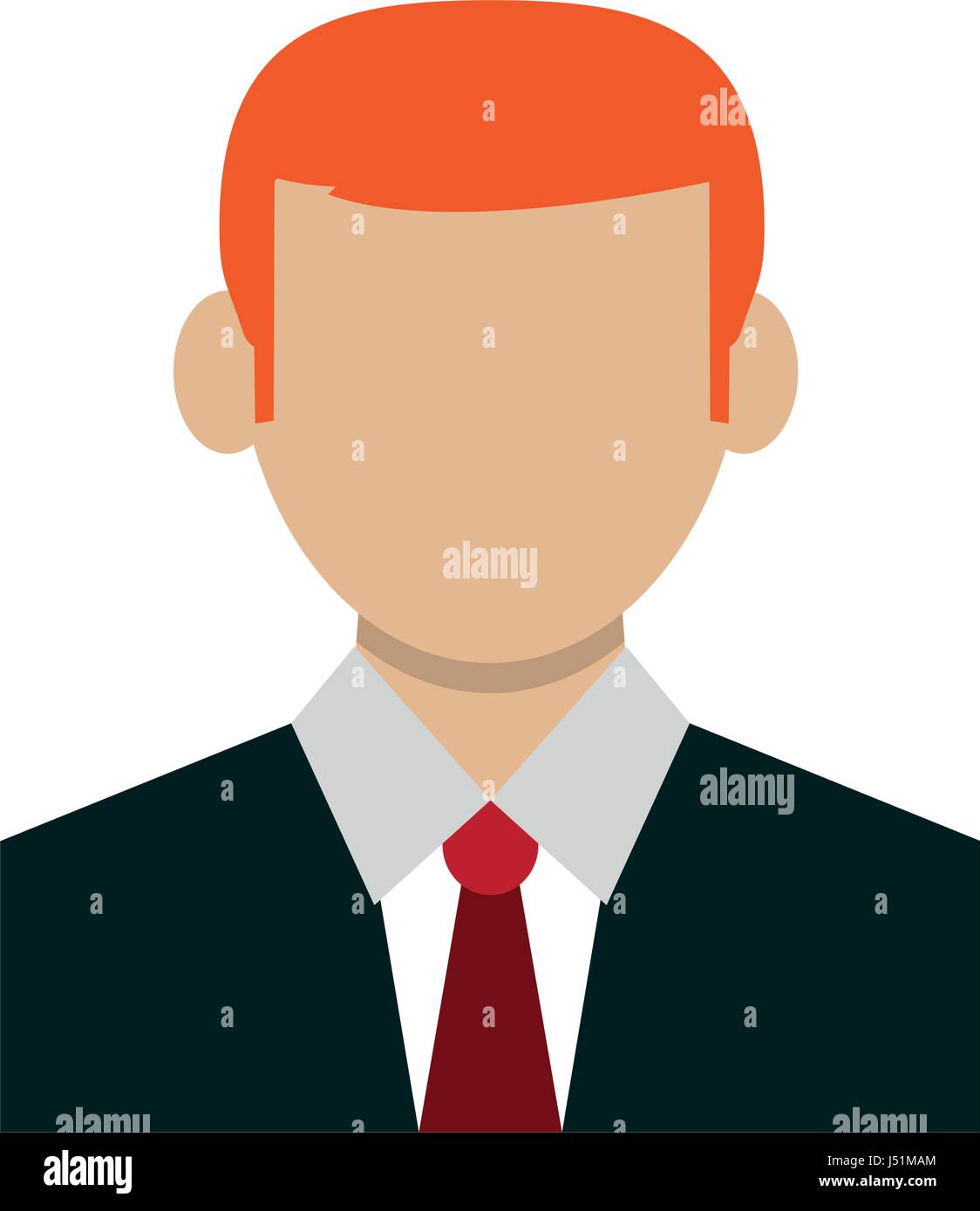 faceless businessman portrait icon image Stock Vector Image & Art - Alamy