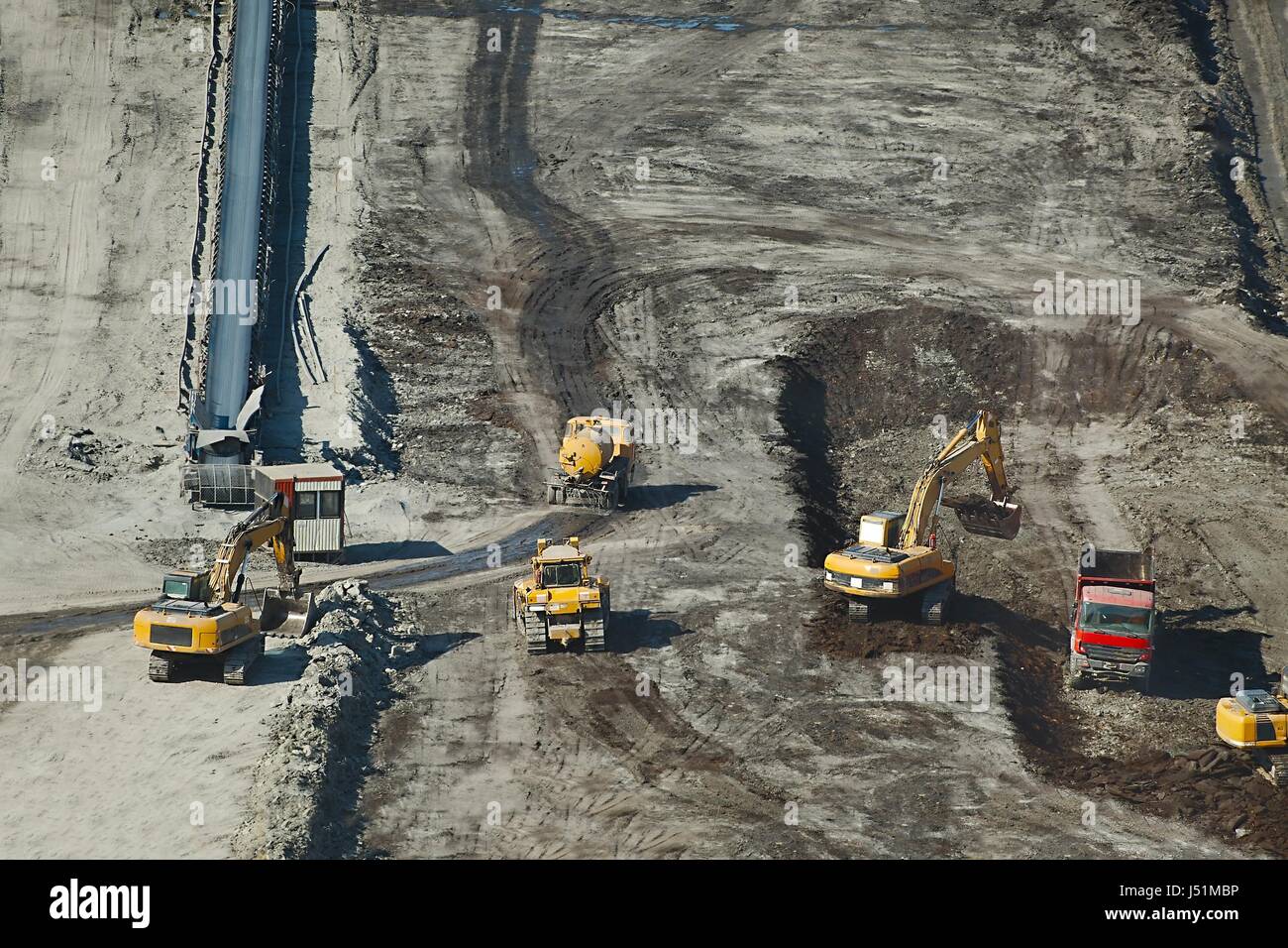 Coal Mine Area Stock Photo - Alamy
