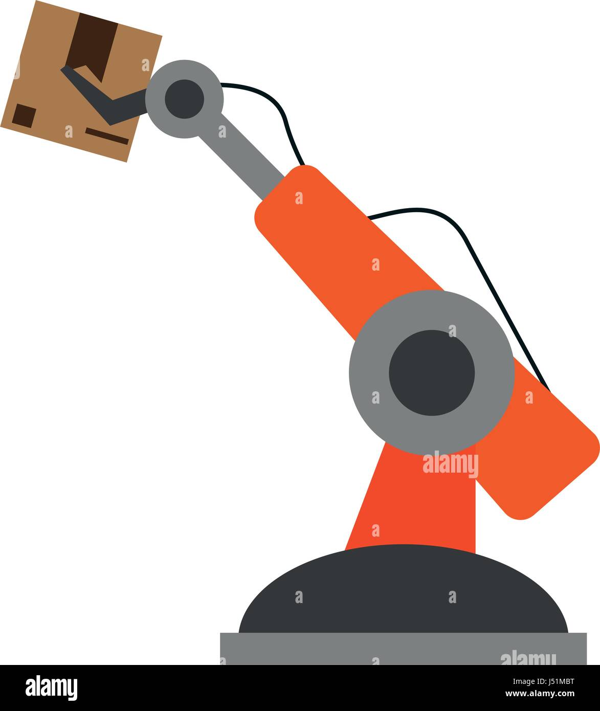 assembly line industrial machine icon image Stock Vector Image & Art ...