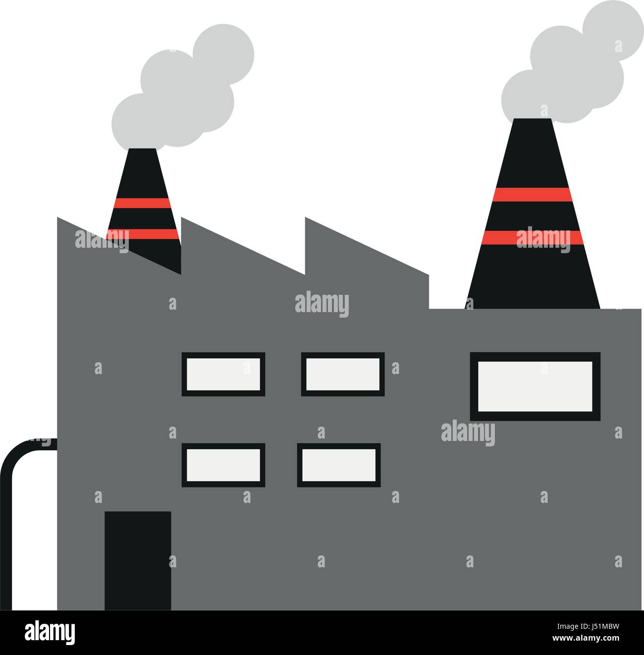 factory building icon image Stock Vector Image & Art - Alamy