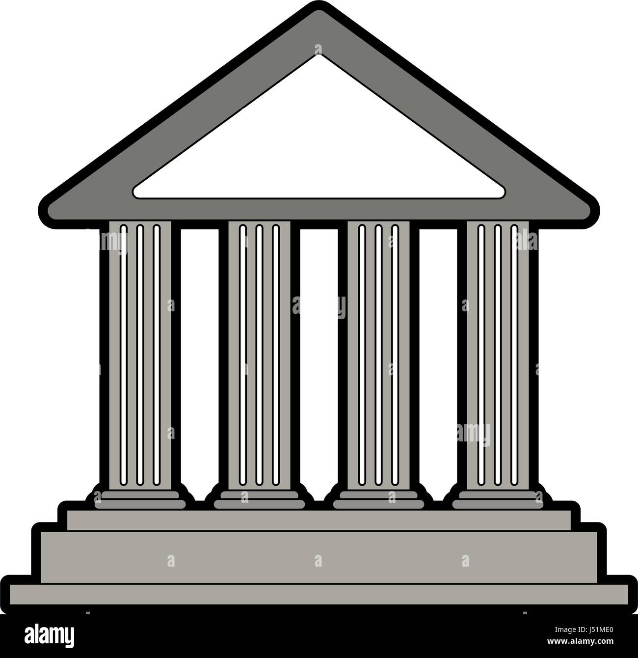 ancient greek building icon image Stock Vector Image & Art - Alamy