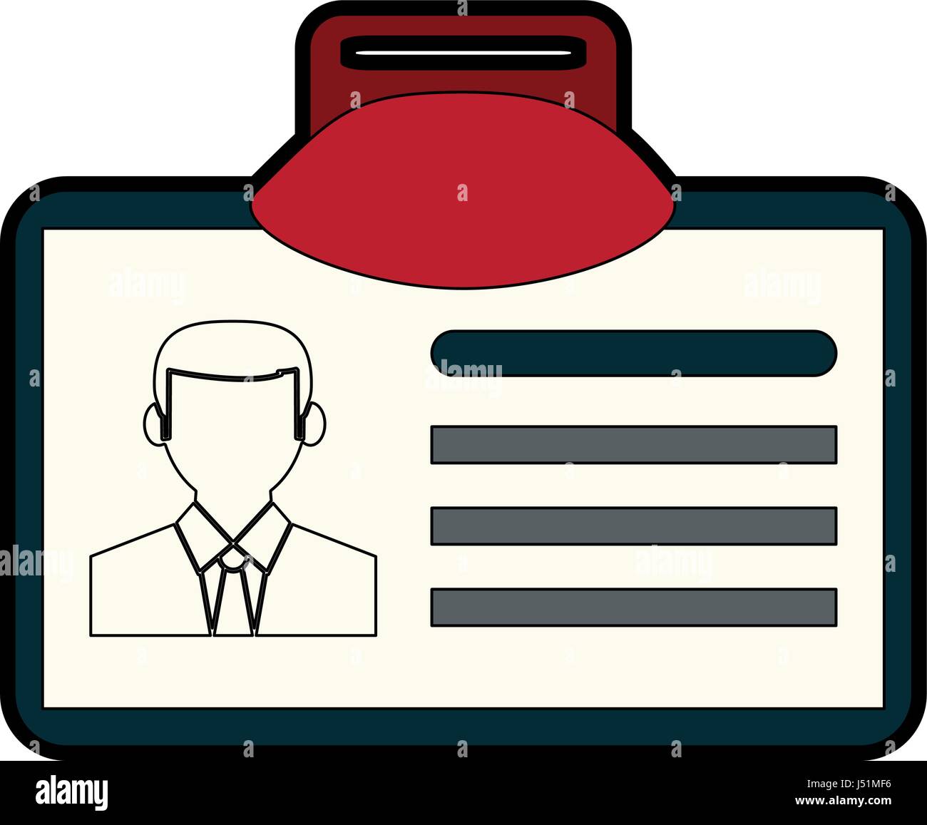 work id card icon image Stock Vector Image & Art - Alamy