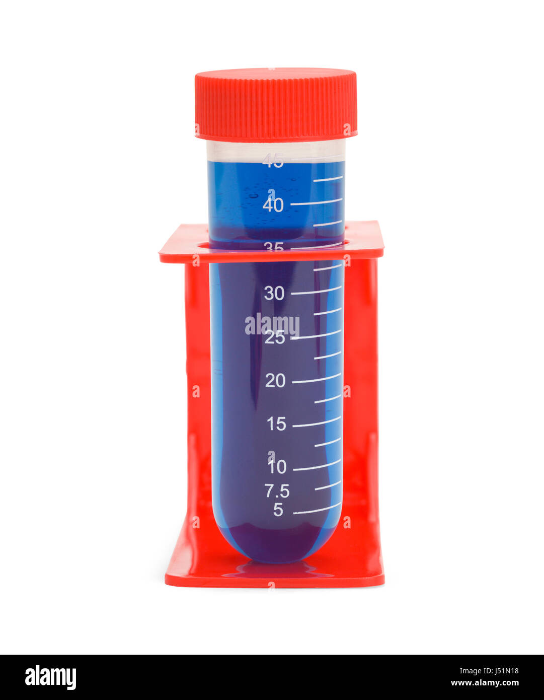 Test tube blue cap hi-res stock photography and images - Alamy