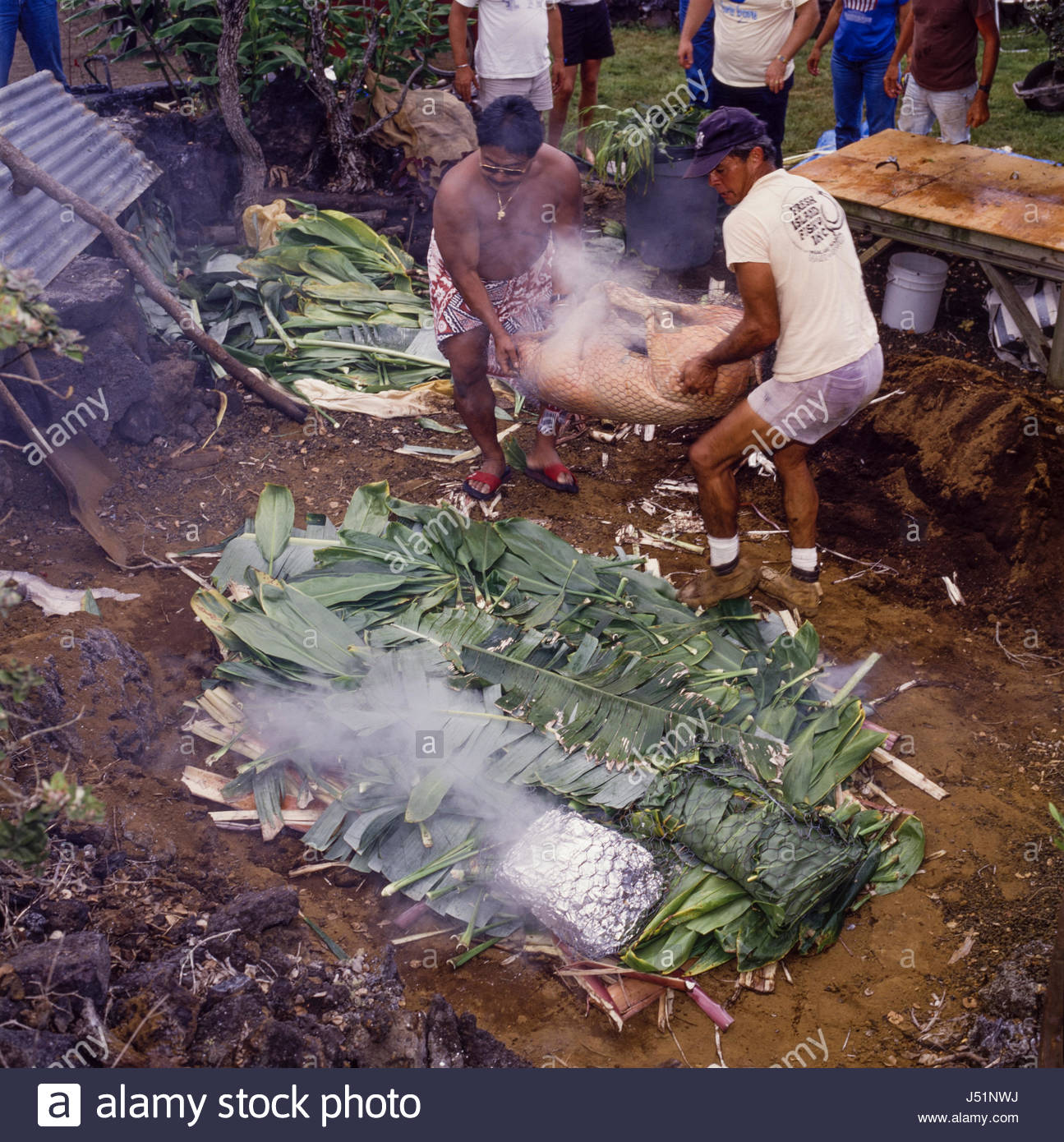 Pig In Imu Luau Hawaii High Resolution Stock Photography and Images - Alamy