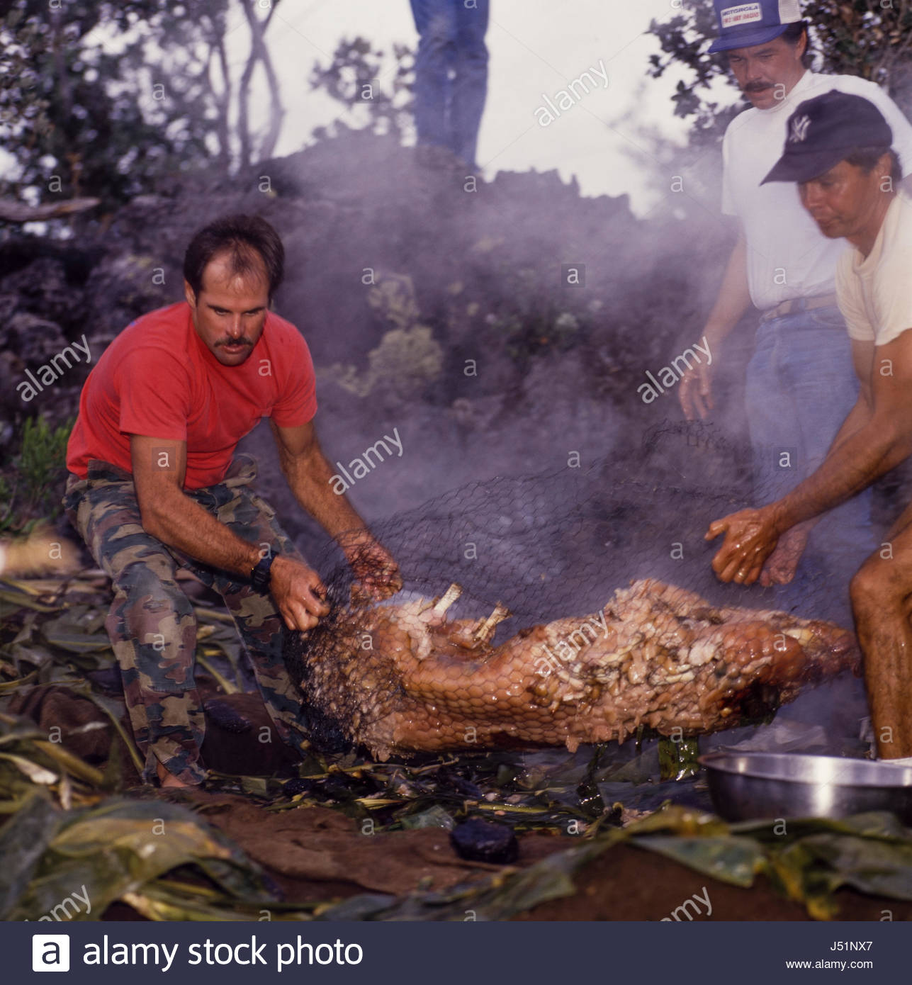 Pig In Imu Luau Hawaii High Resolution Stock Photography and Images - Alamy
