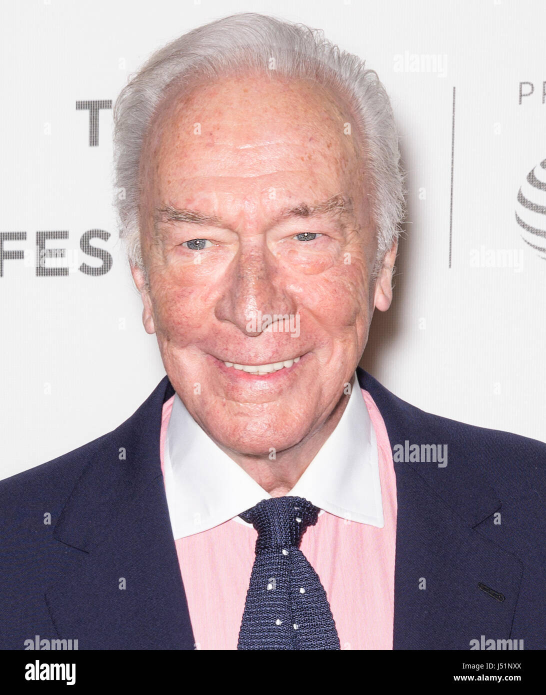 NEW YORK, NY - APRIL 26, 2017: Christopher Plummer attends 'The ...