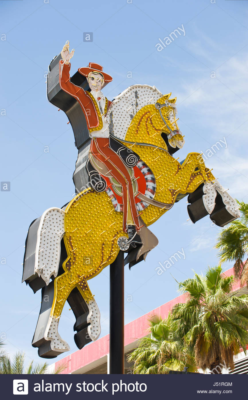 Las Vegas Neon Cowboy Stock Photos & Las Vegas Neon Cowboy Stock Images ...