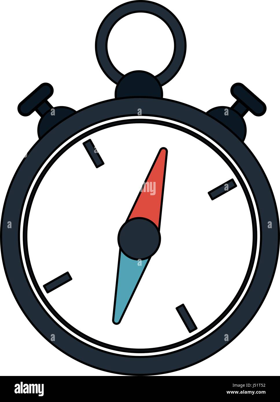 Cartoon stopwatch Stock Vector Images - Alamy