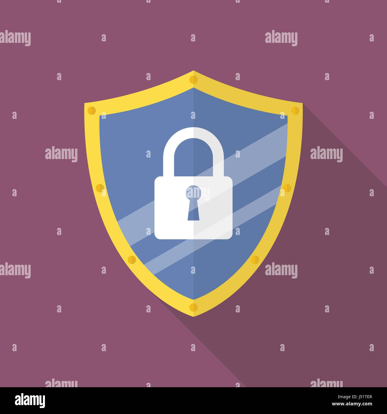 Long shield Stock Vector Images - Alamy