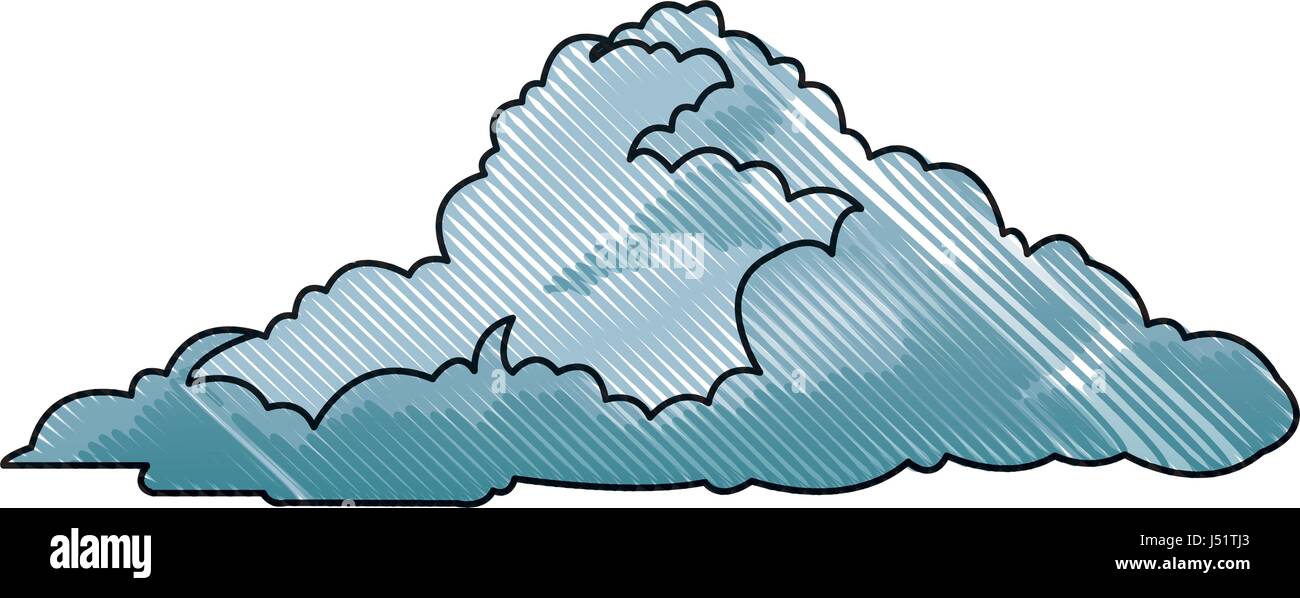 drawing cloud climate weather cold Stock Vector Image & Art - Alamy
